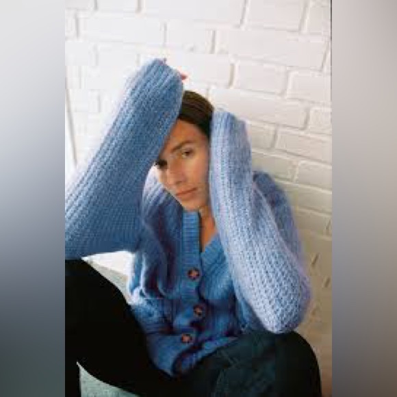 Zara | Sweaters | Zara Ribbed Knit Jacket | Poshmark